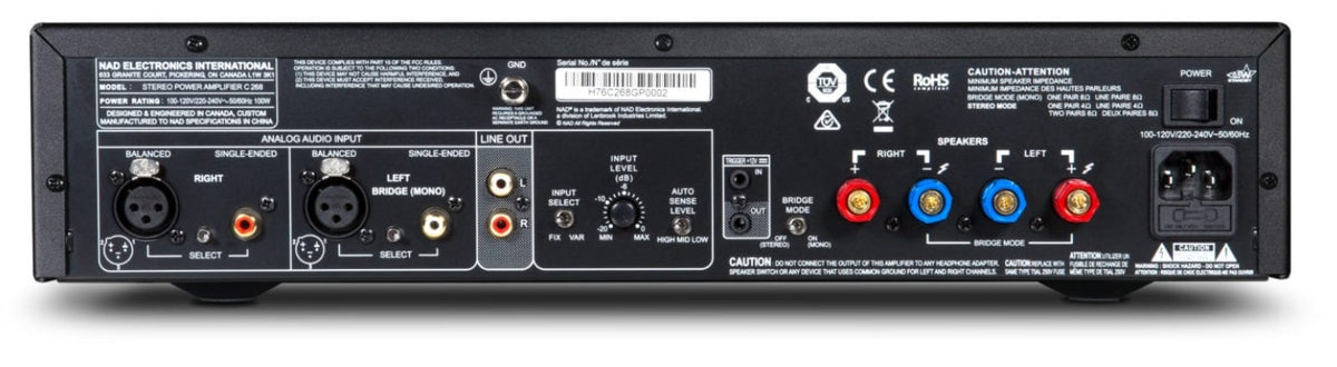 NAD C298 Poweramp – audiofi.ca