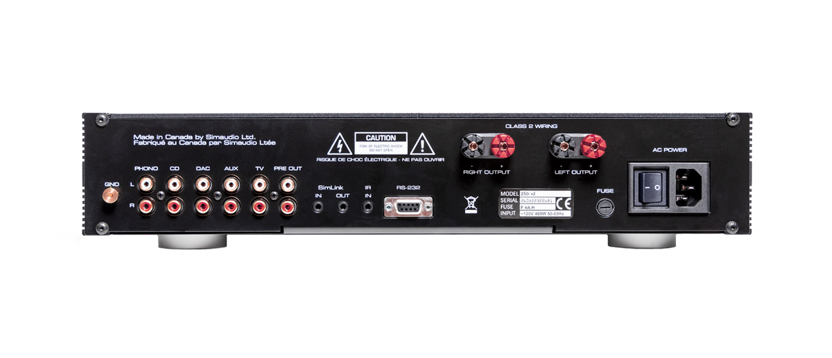 Moon 250i V2 Integrated Amplifier – audiofi.ca