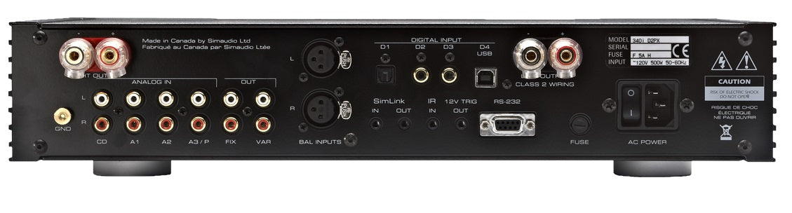 Moon 340i Integrated Amplifier – audiofi.ca